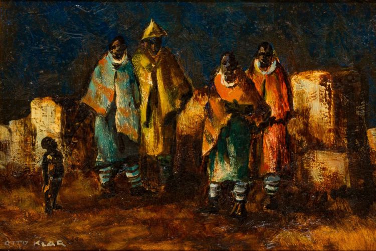 Basotho Family by Otto Klar | Strauss & Co