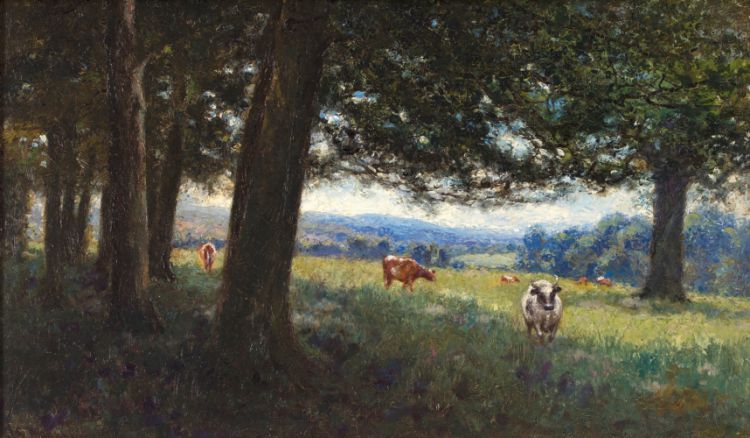 A Pastoral Scene by James Smith Morland | Strauss & Co