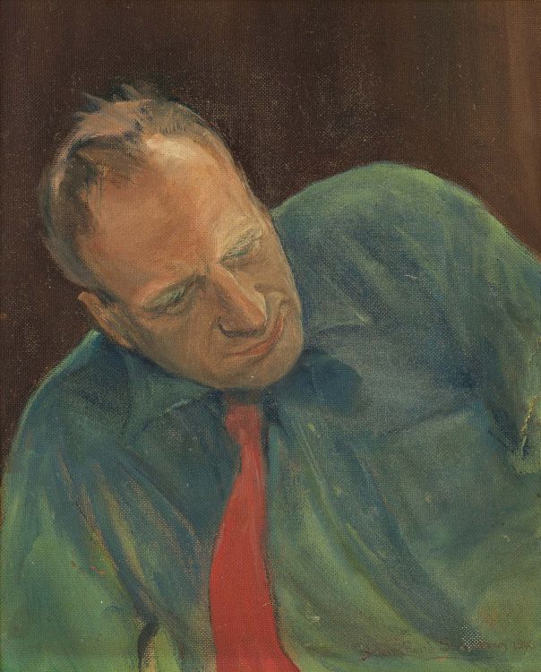 Portrait of Herman Charles Bosman by Helena Stegman | Strauss & Co