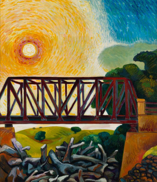 The Road Bridge over the Wilge River on the S561 between Roadside and ...