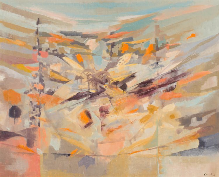Abstract Bushveld Landscape by Gordon Vorster | Strauss & Co