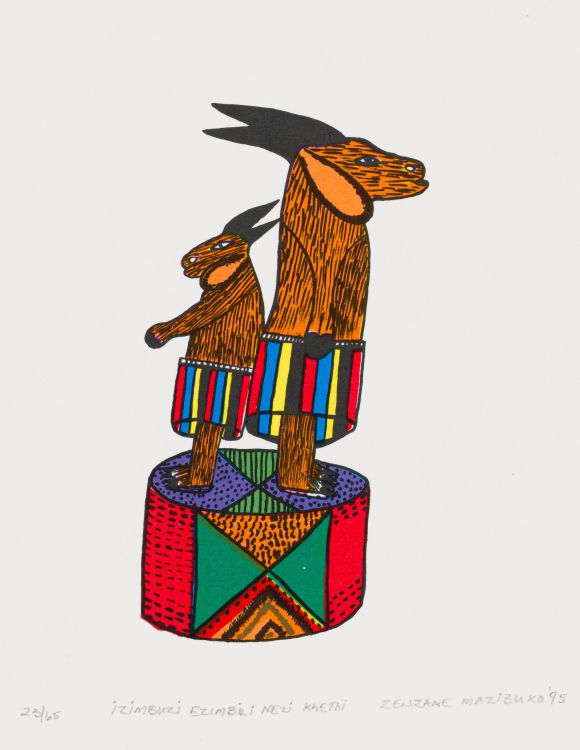 Izimbuzi Ezimbili Nezi Khethi (Two Goats in Skirts) by Zenzane Mazibuko ...