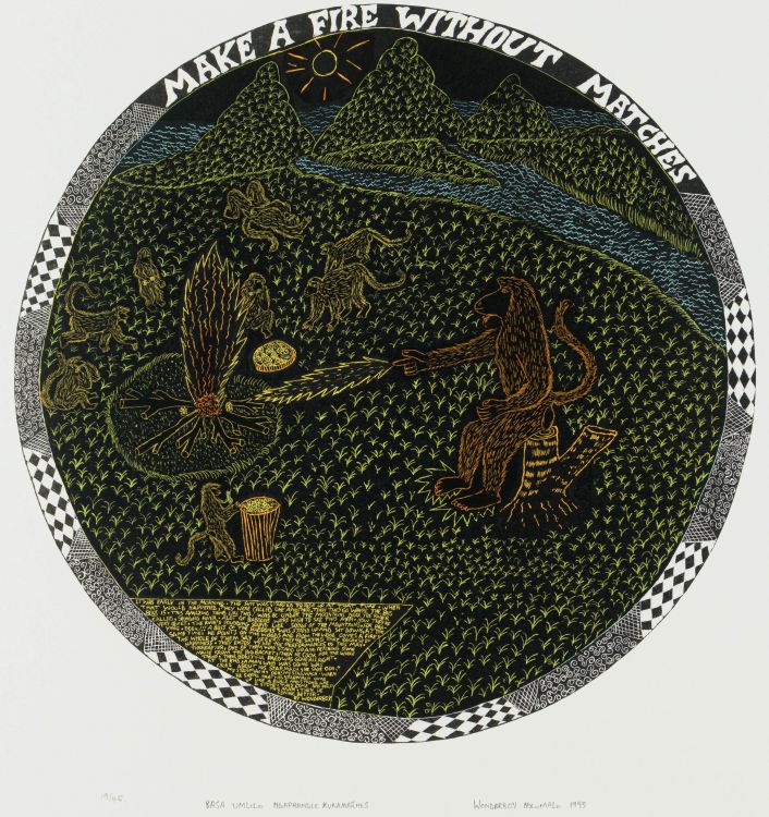 Basa Umlilo Ngaphandle Kuka Matches (Making a Fire Without Matches) by ...