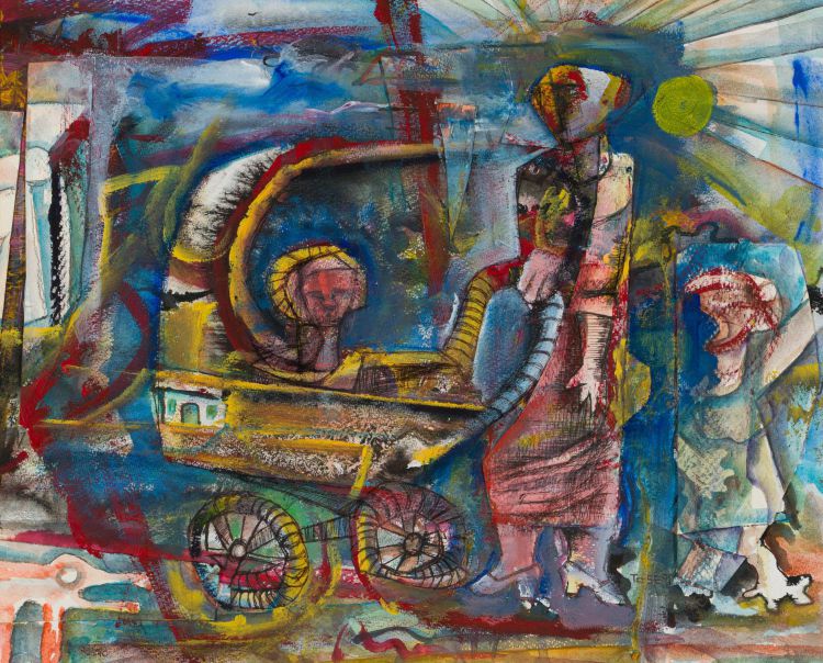 Pushing the Pram by Martin Qgibinsizi Tose | Strauss & Co