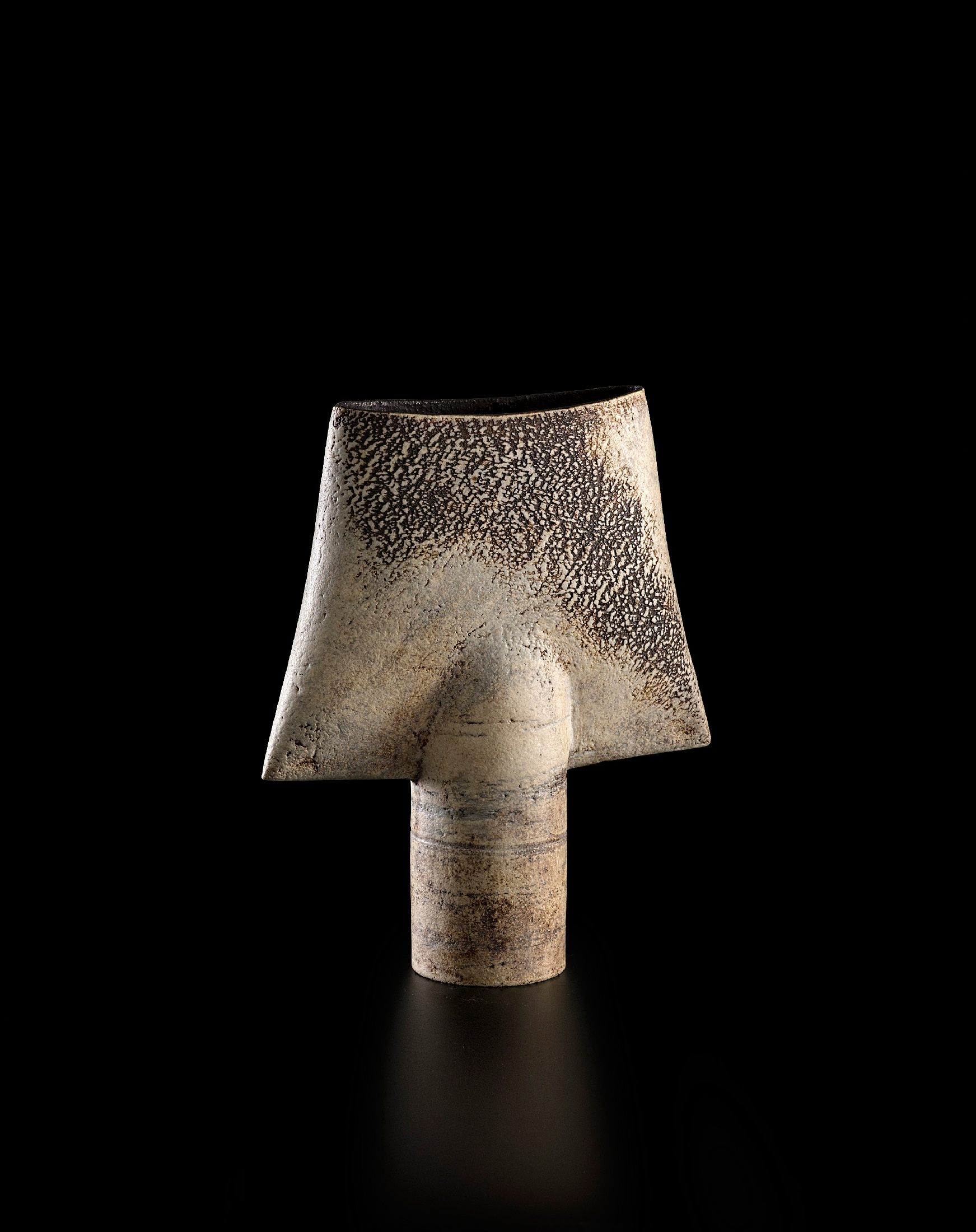A 'Spade' form stoneware vase, 1970s, Hans Coper (1920-1981),impressed ...