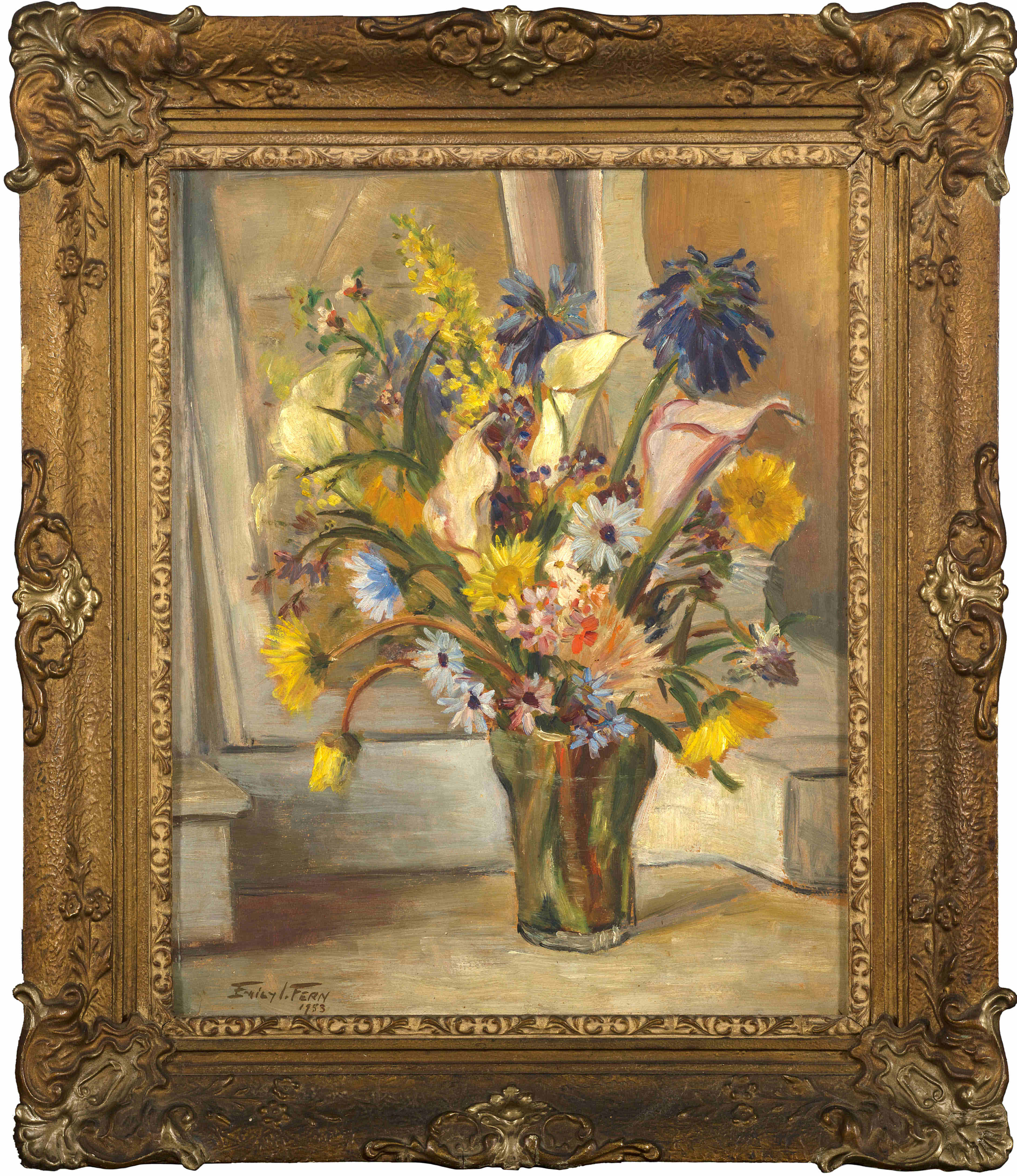 Still Life with Flowers by Emily Isabel Fern | Strauss & Co