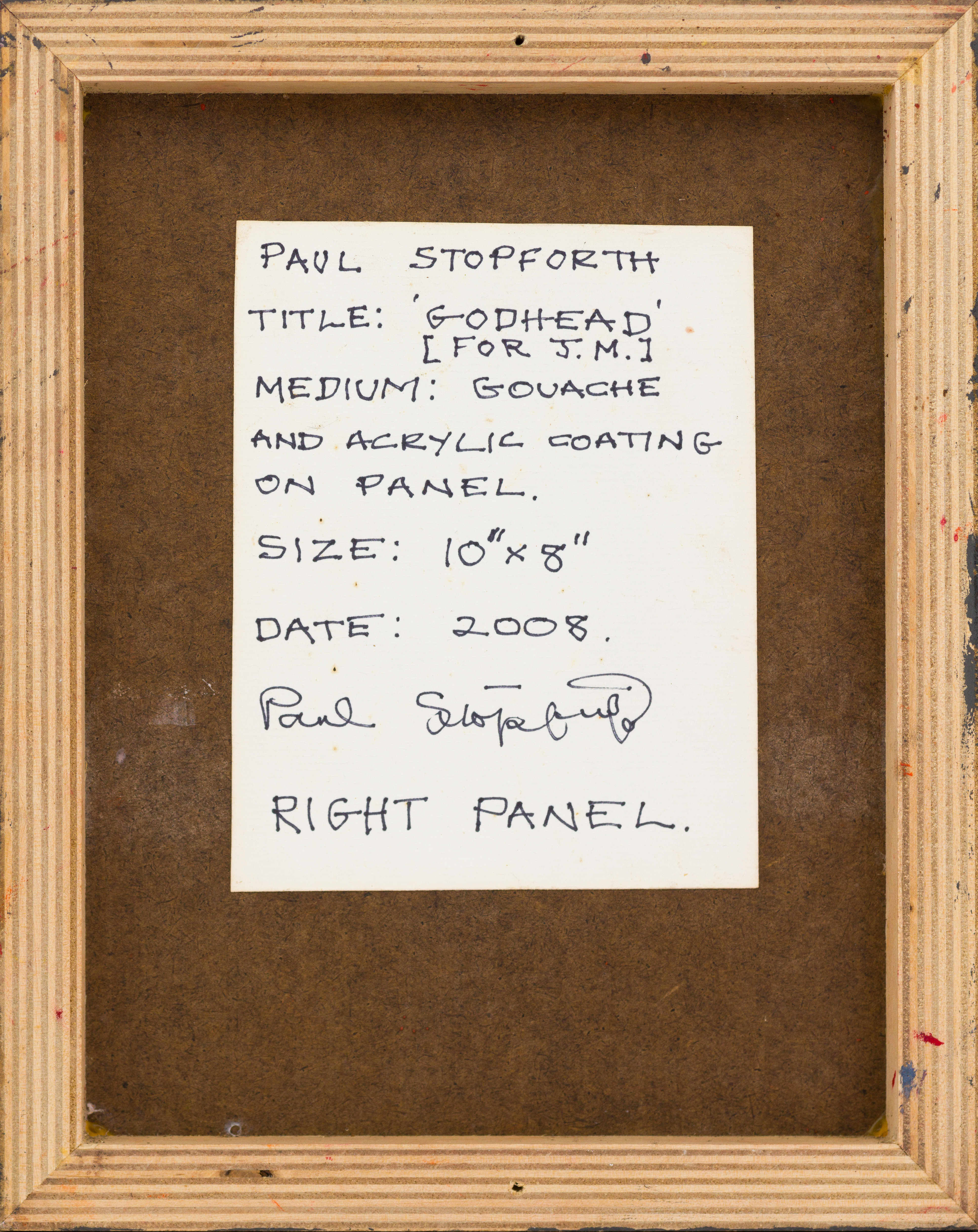 Godhead, diptych by Paul Stopforth | Strauss & Co