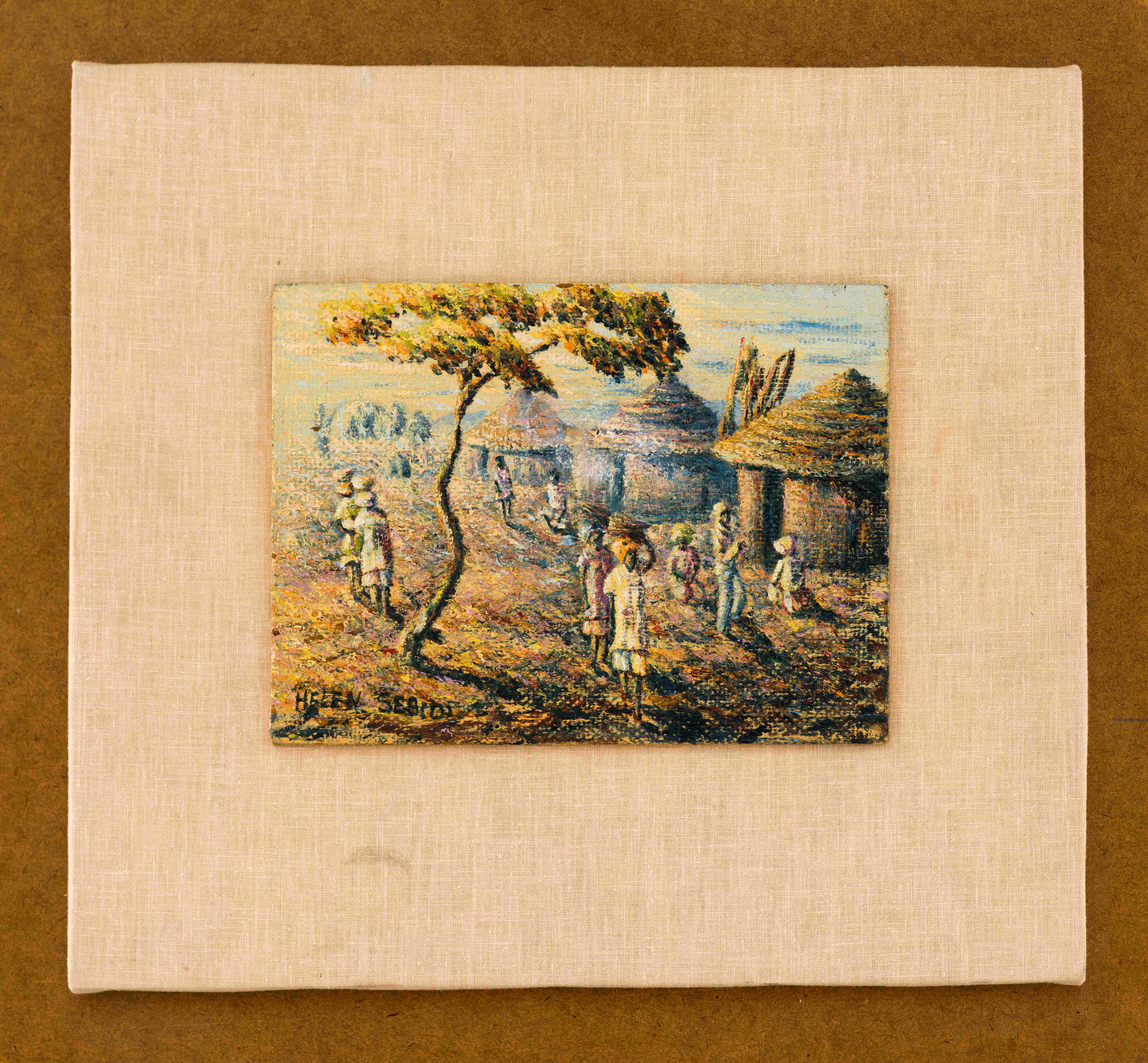 The Village Scene near Pietersburg N. Tvl by Mmakgabo Mmapula Helen ...