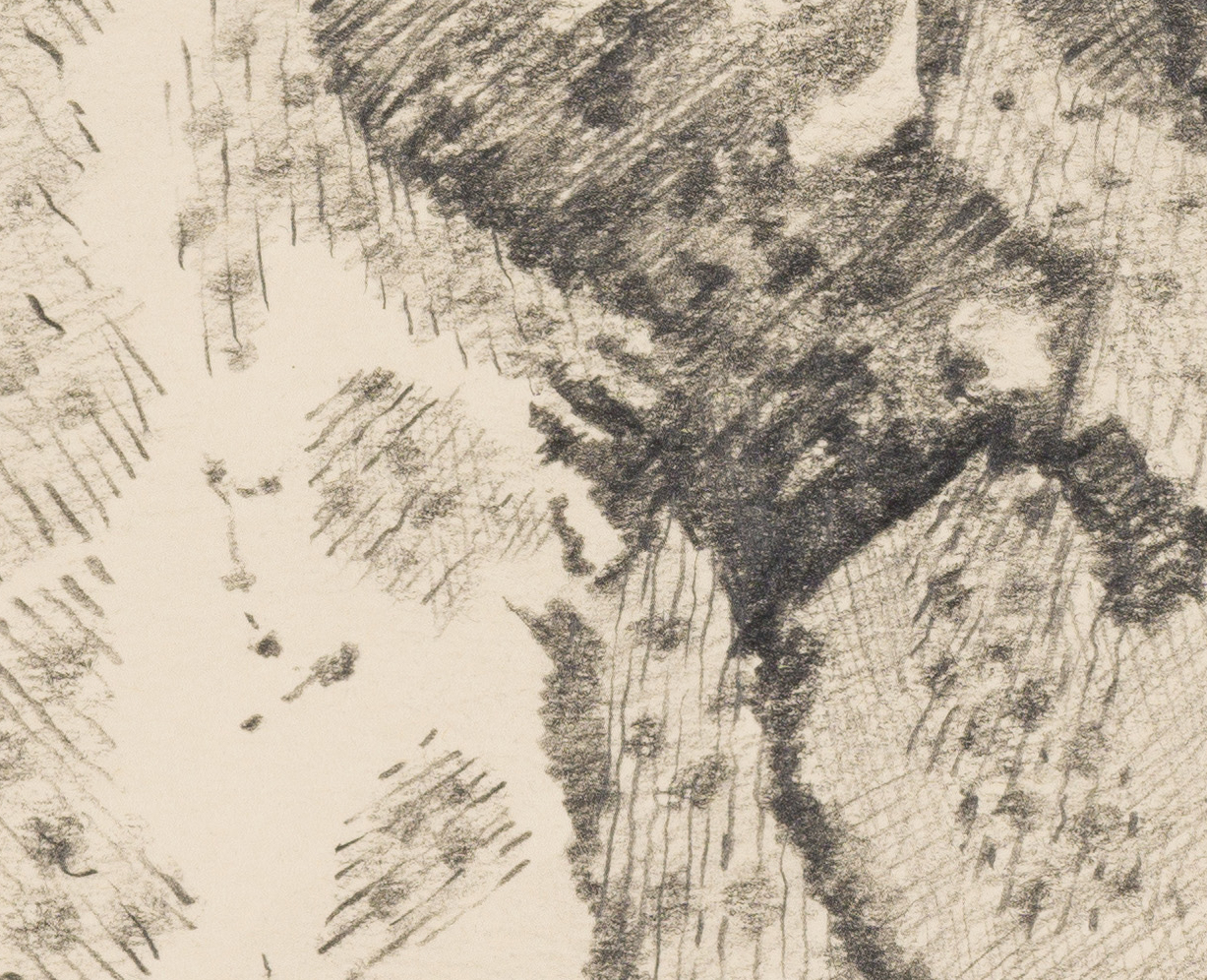 Pencil Sketches, two by Eugene Labuschagne | Strauss & Co