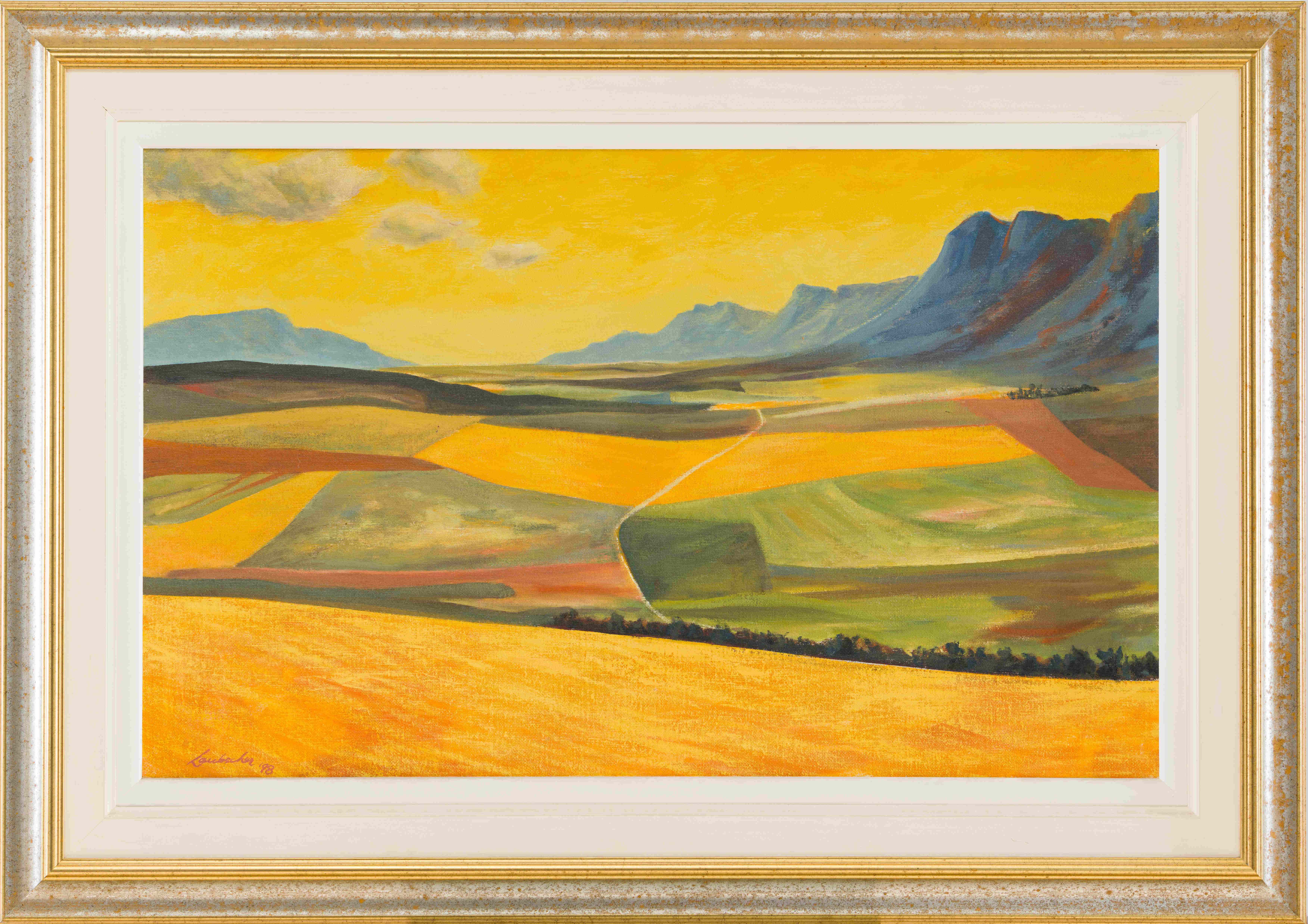 Overberg Landscape by Erik Laubscher | Strauss & Co