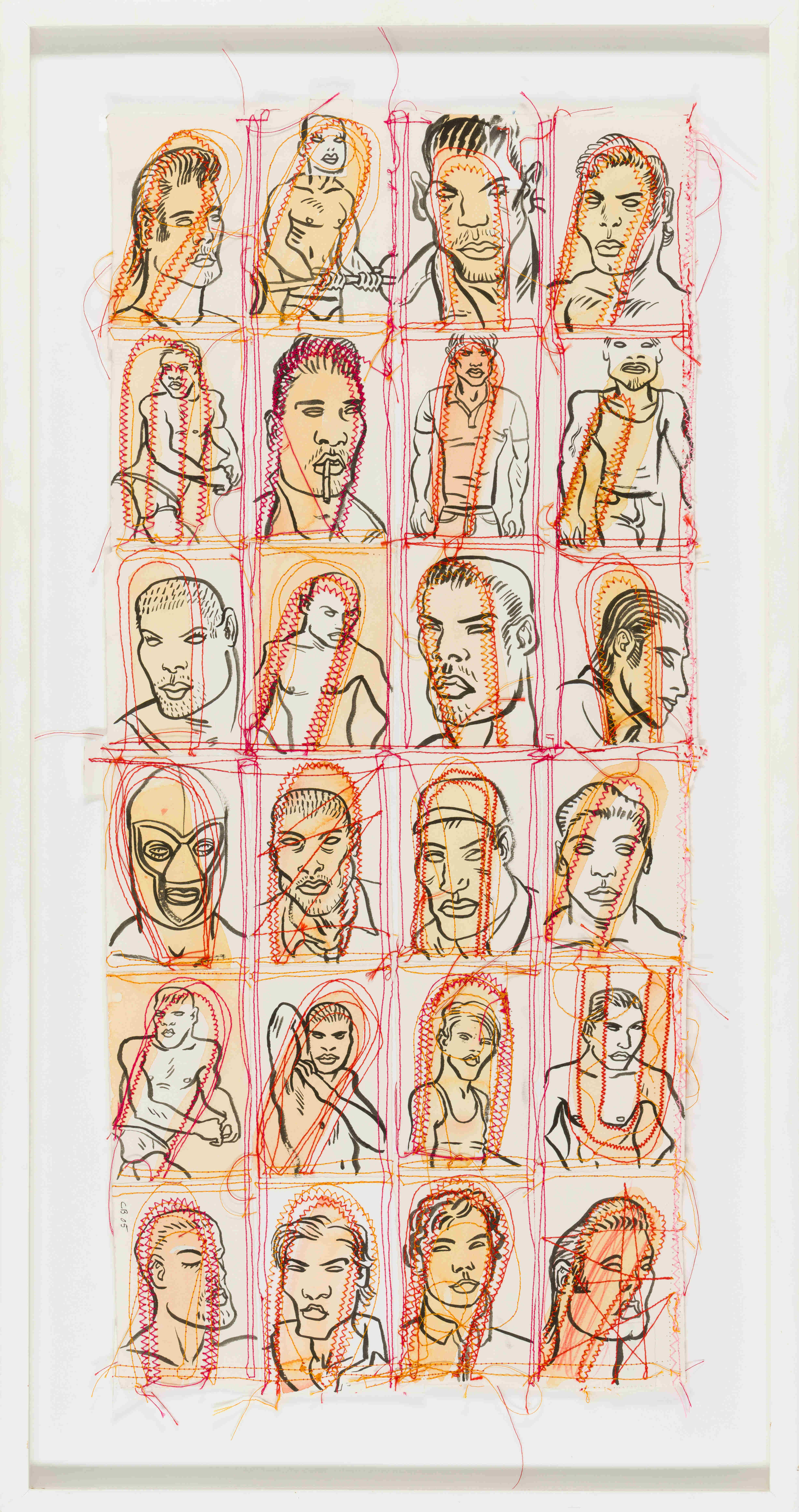 Untitled (Male Portraits II) by Conrad Botes | Strauss & Co