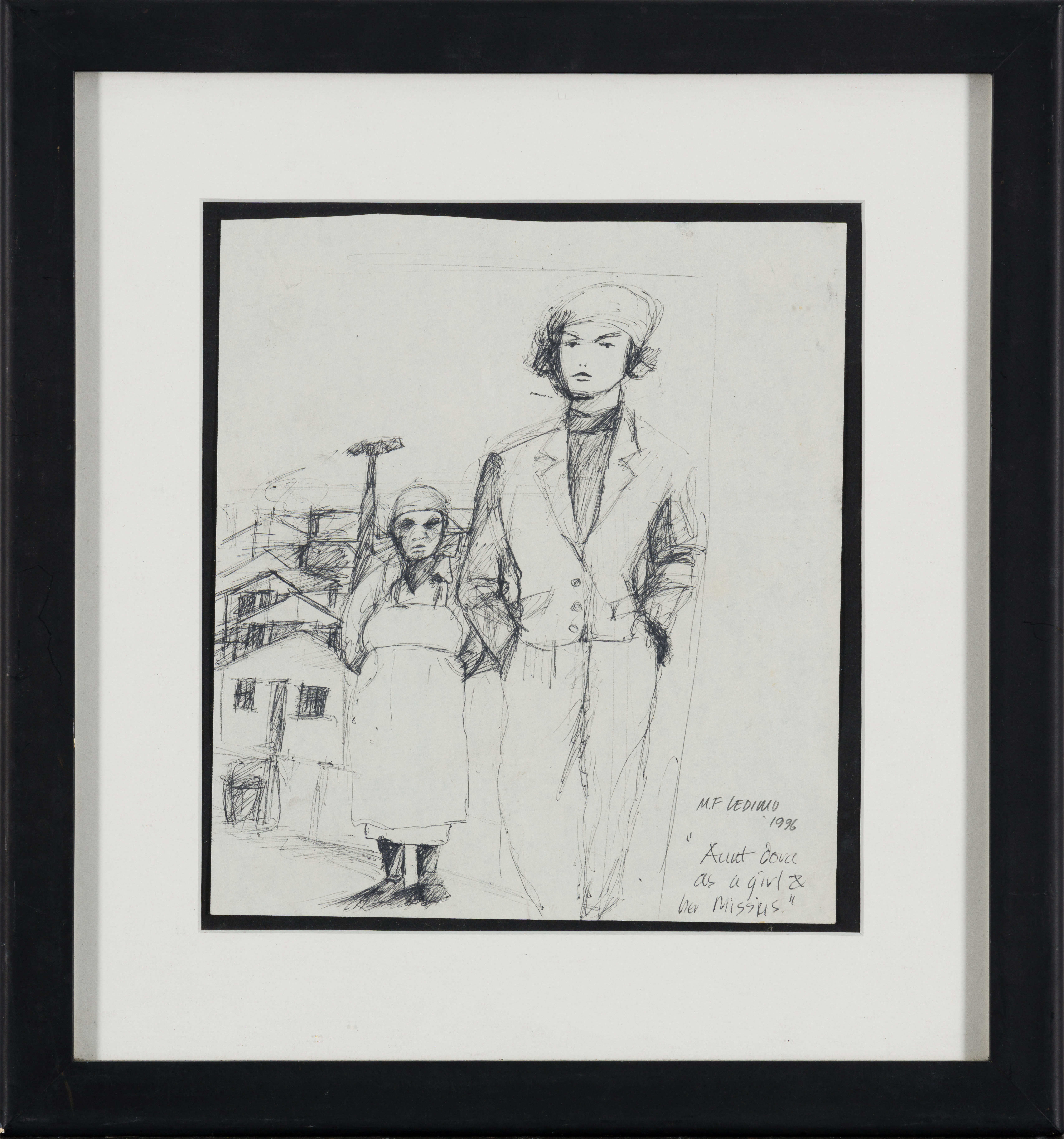 Aunt Dora as a Girl and her Missus by Moleleki Frank Ledimo | Strauss & Co