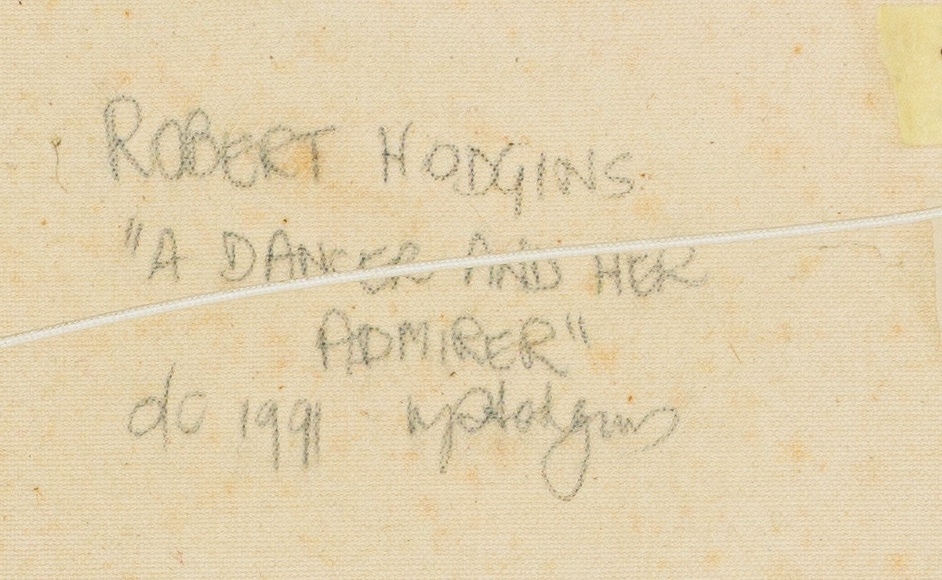 Dancer and her Admirer by Robert Hodgins | Strauss & Co