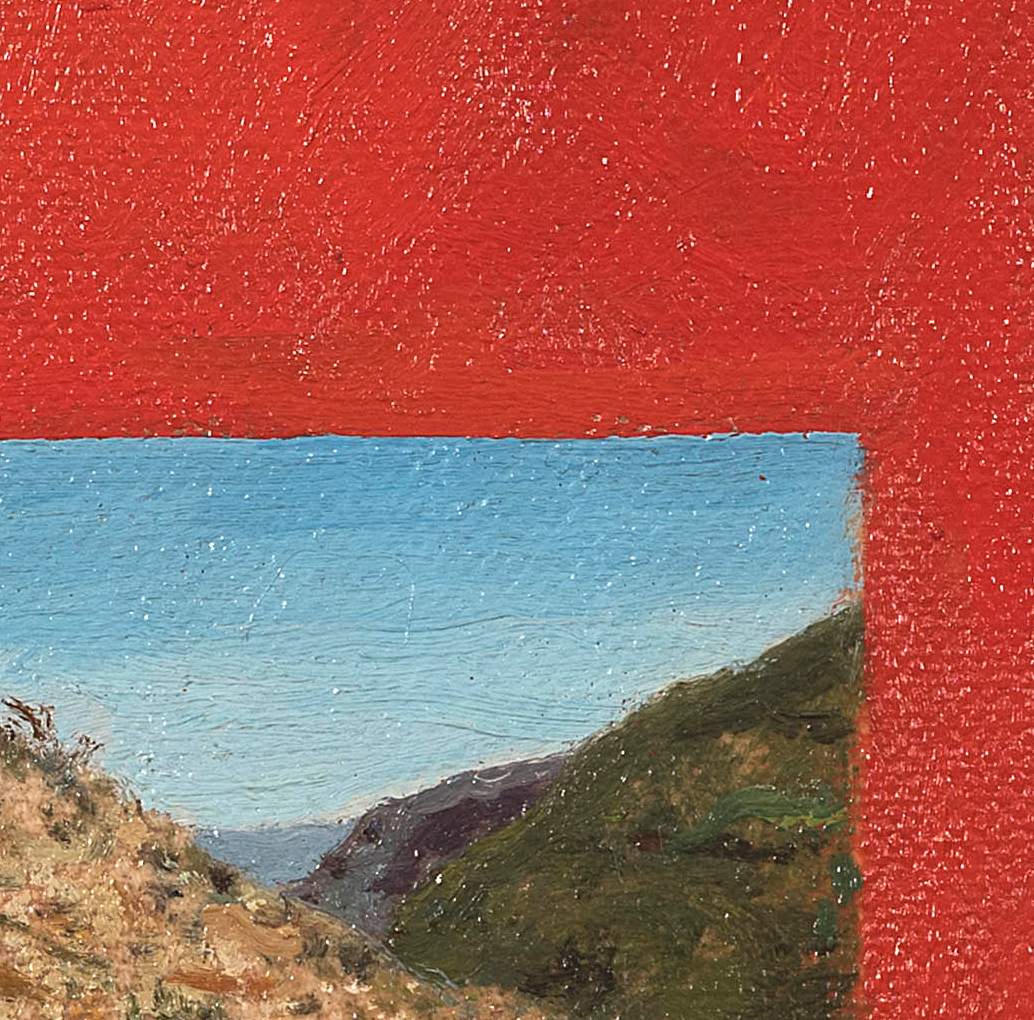 Red Painting with Dancing Nude by Simon Stone | Strauss & Co