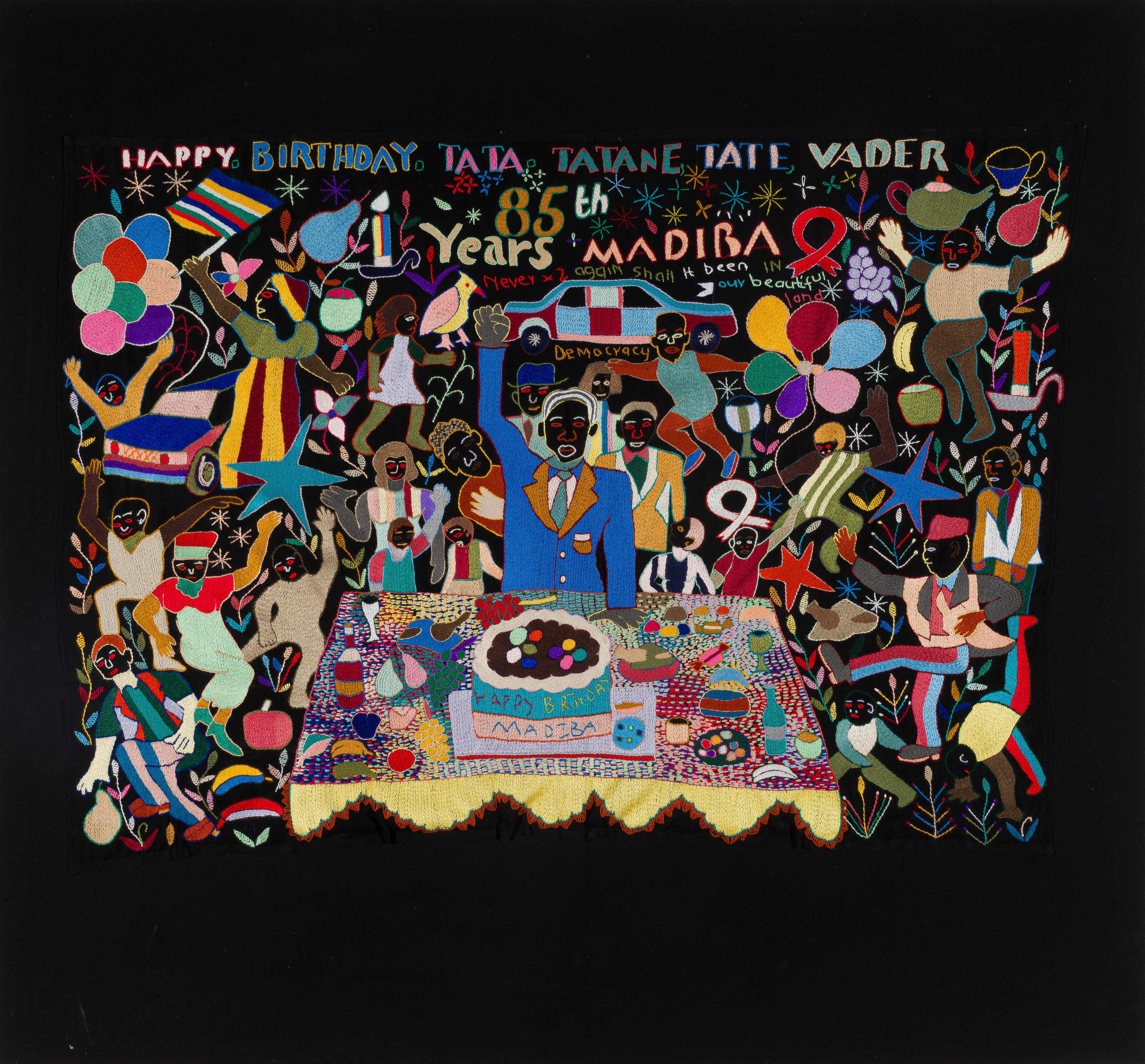 Happy Birthday Tata Tatane Tate Vader by Mapula Embroidery Project ...