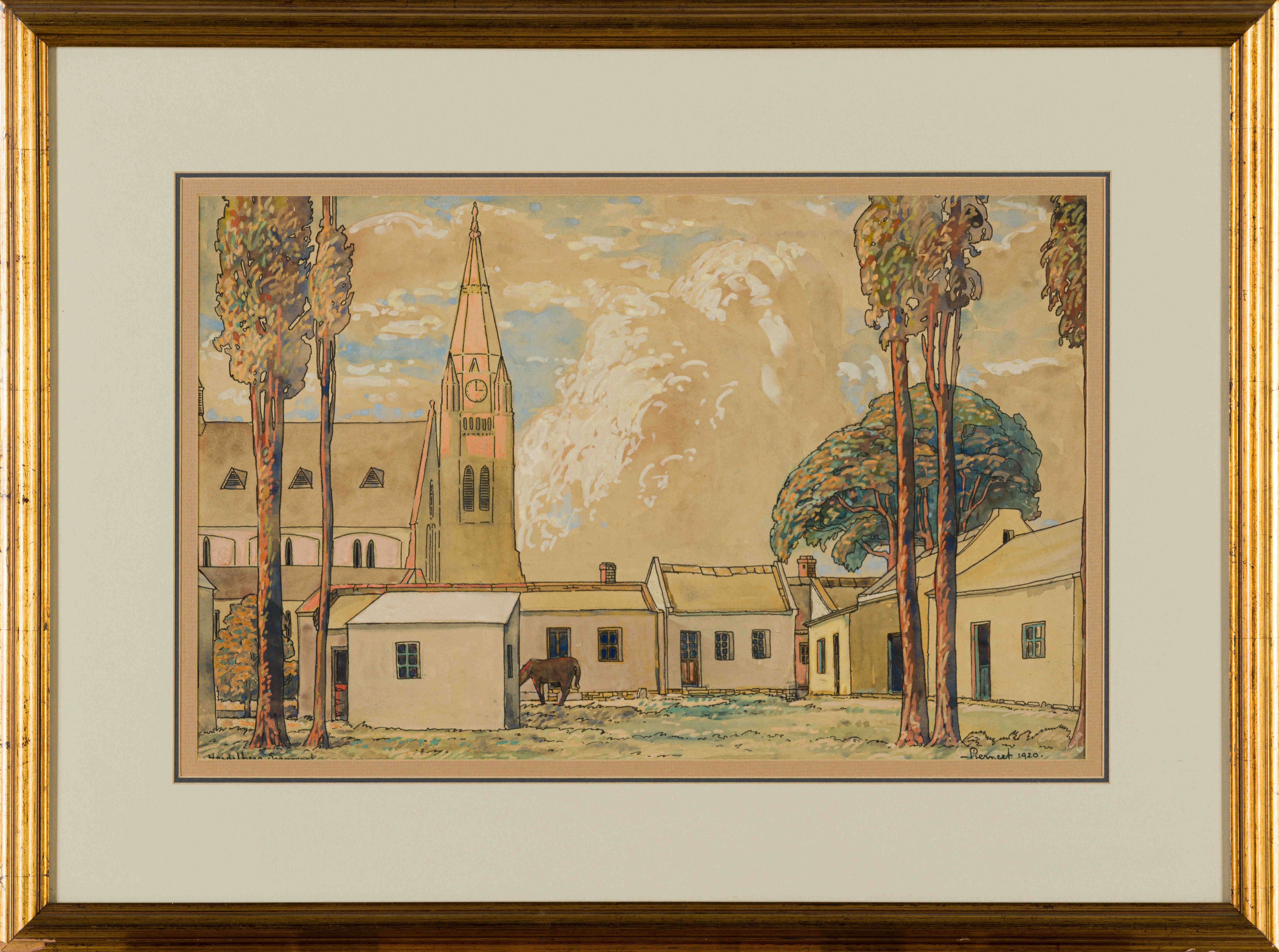 Heidelberg, Transvaal by Jacob Hendrik Pierneef | Strauss & Co
