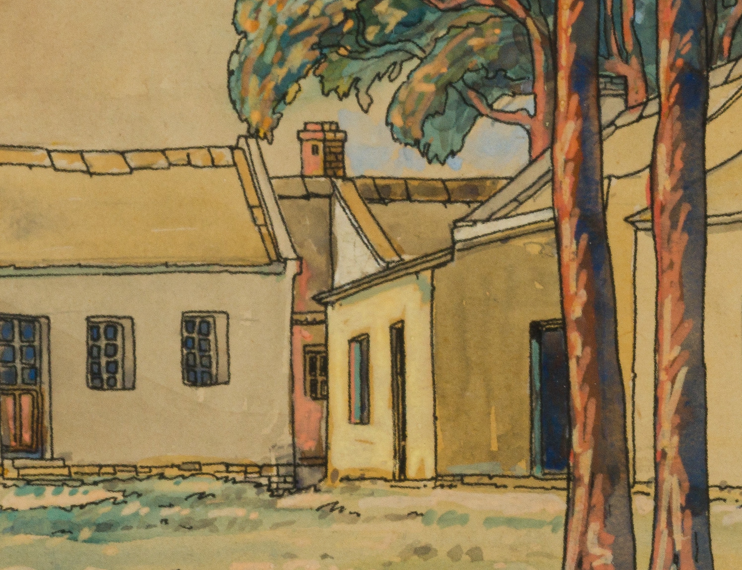 Heidelberg, Transvaal by Jacob Hendrik Pierneef | Strauss & Co