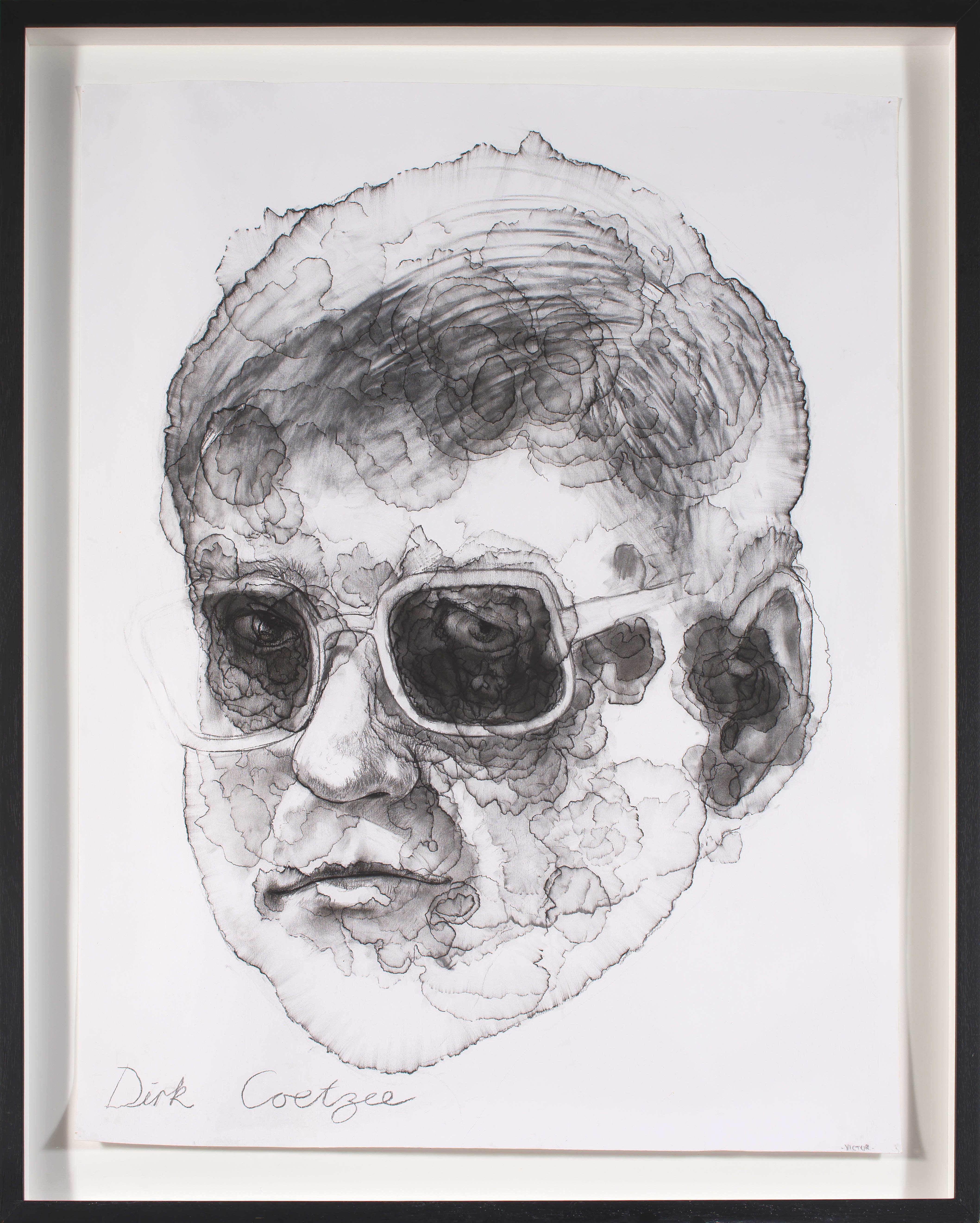 Dirk Coetzee, from the South African Stain Portraits series by Diane ...