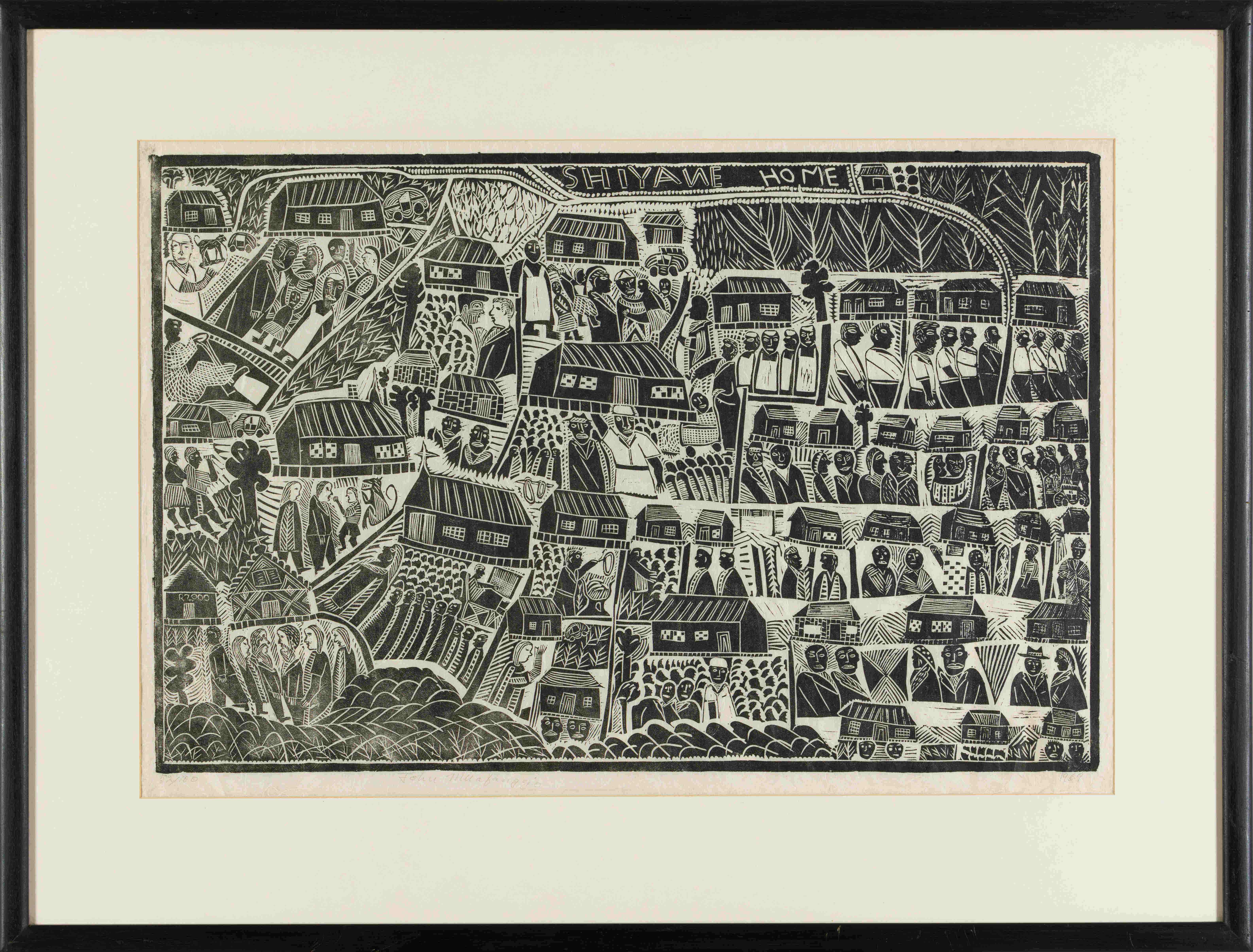 Shiyane Home by John Muafangejo | Strauss & Co