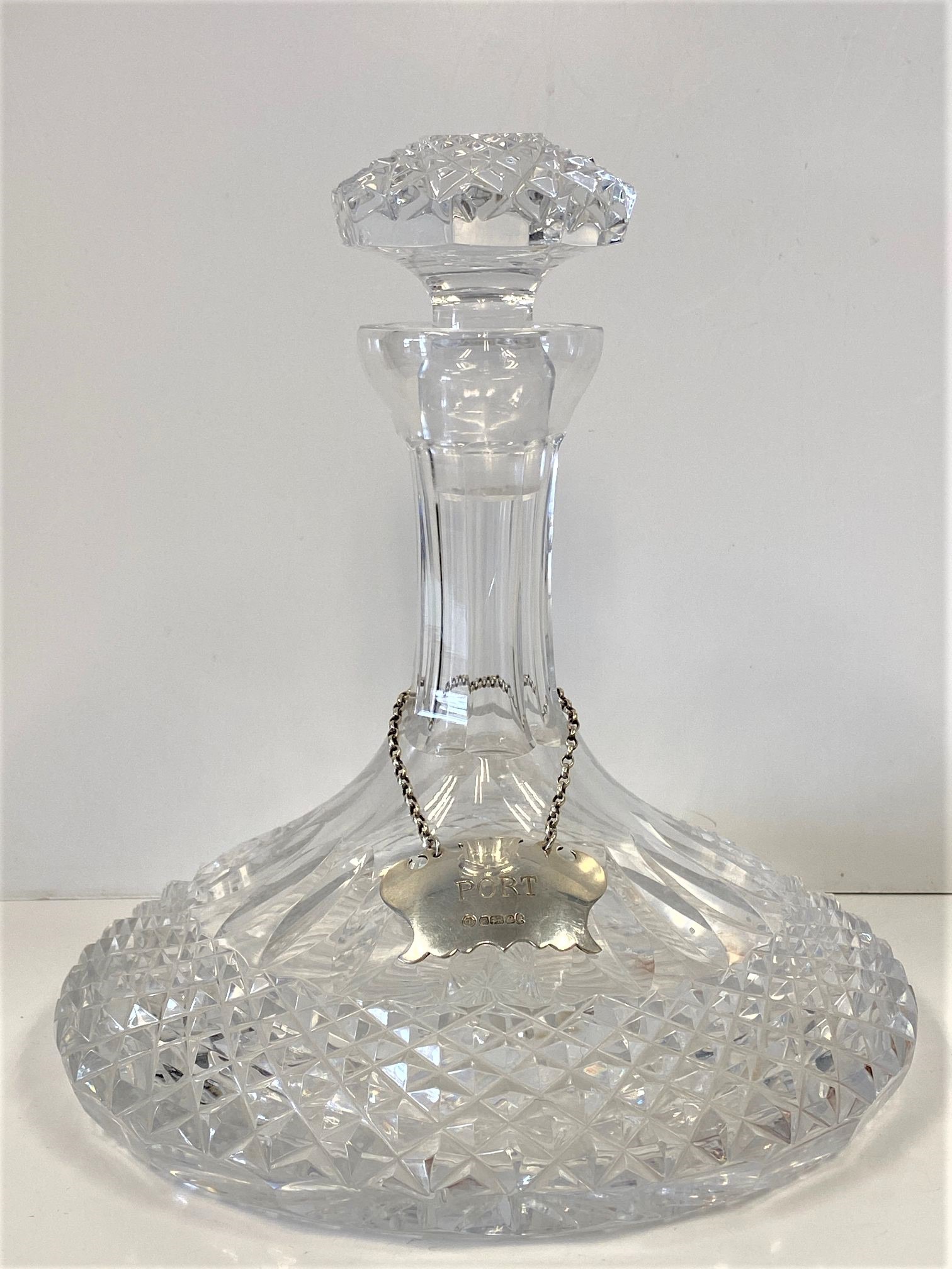 A Waterford crystal 'Alana' pattern ship's decanter | Strauss & Co