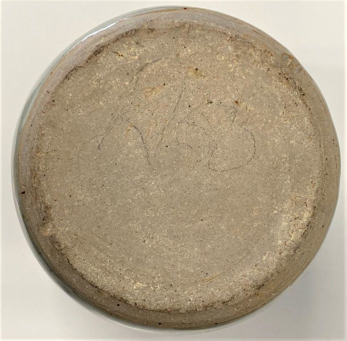 Stoneware Cannister and a Vase by Hyme Rabinowitz | Strauss & Co