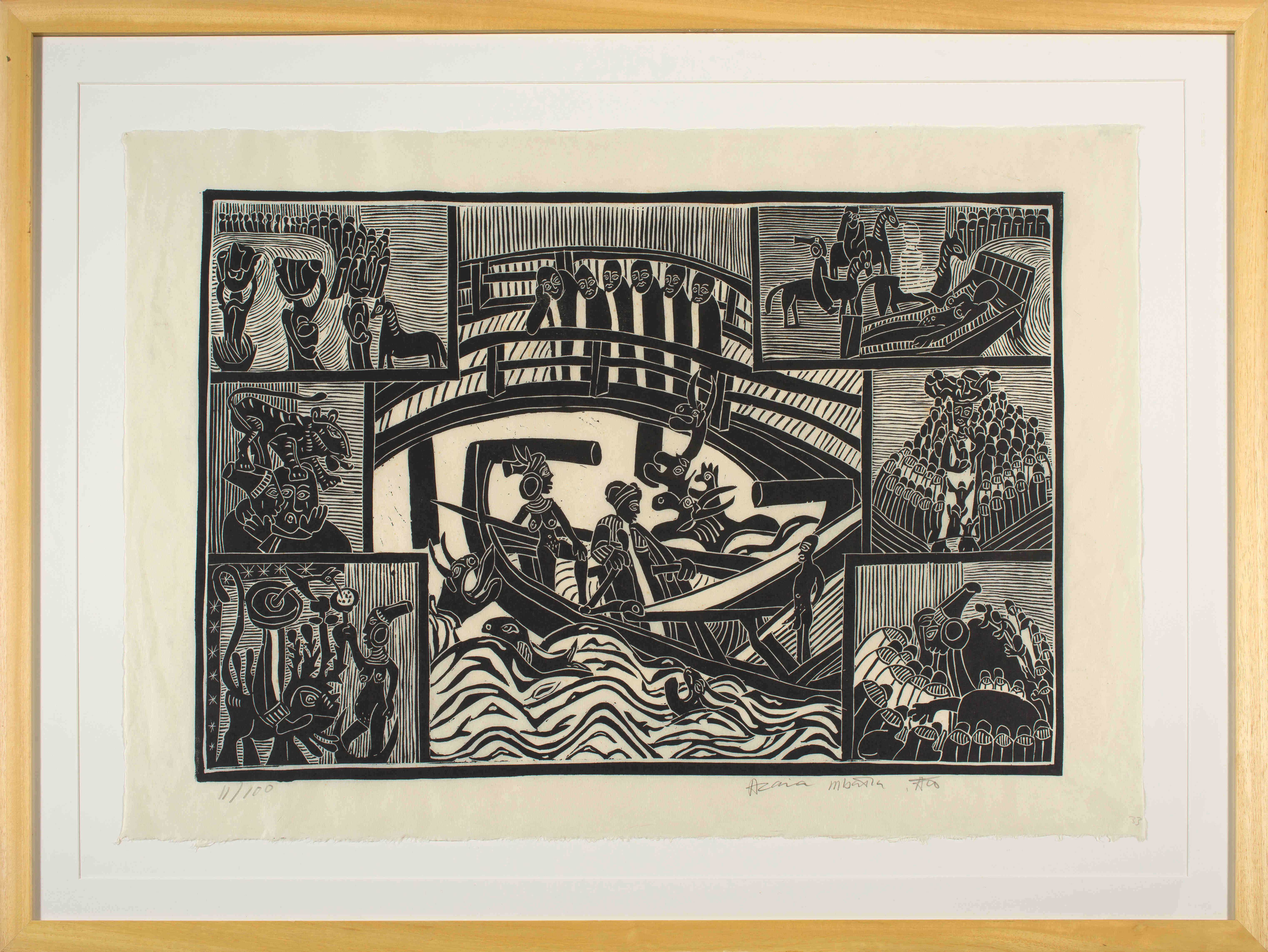 Crossing the Red Sea by Azaria Mbatha | Strauss & Co