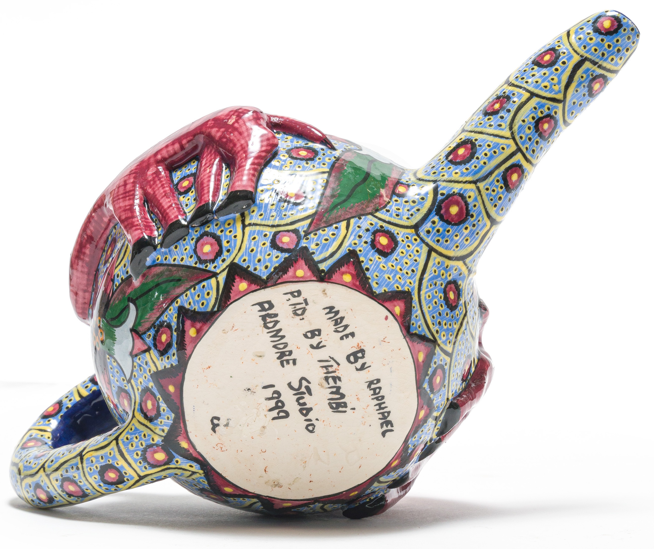 Rhino Teapot by Ardmore Ceramic Studio | Strauss & Co