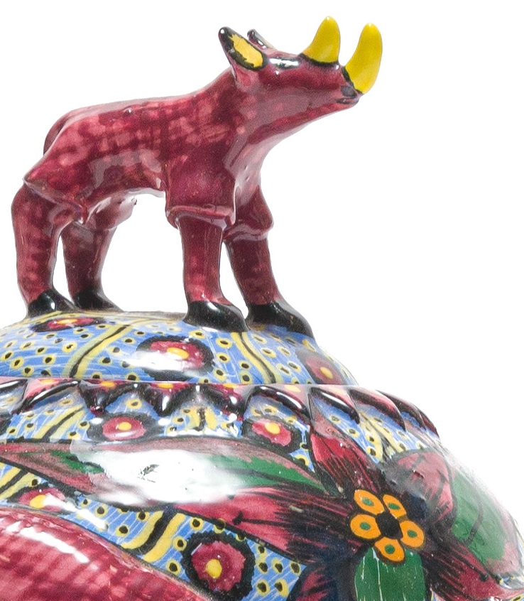 Rhino Teapot by Ardmore Ceramic Studio | Strauss & Co